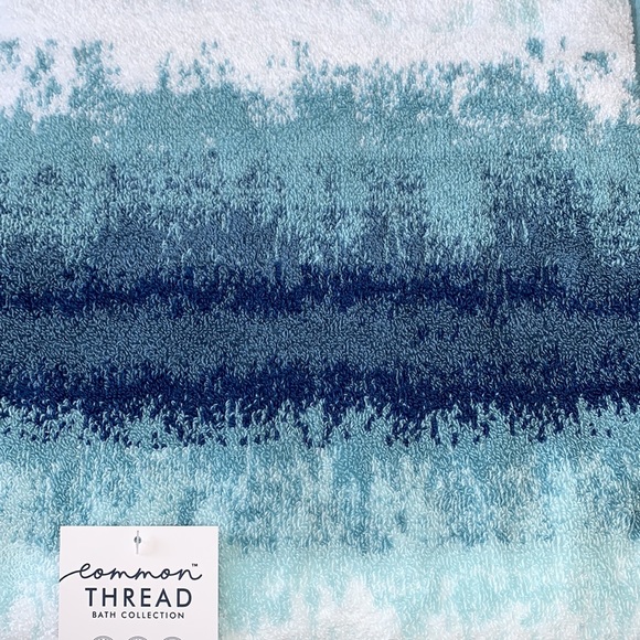 Common Thread | Bath | Common Thread 0 Cotton Towel Set 6piece Blue ...